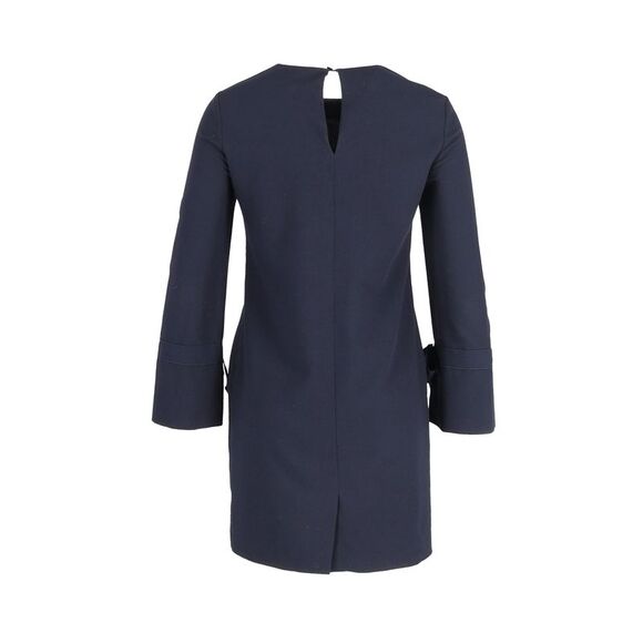 IRIS & INK | Dresses | Iris Ink Sleeve Bow Tunic Dress In Navy ...